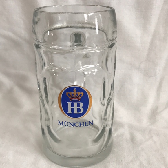 Hofbrauhaus | Dining | Hb Hofbrauhaus Munchen 5l Glass Beer Mug Stein ...